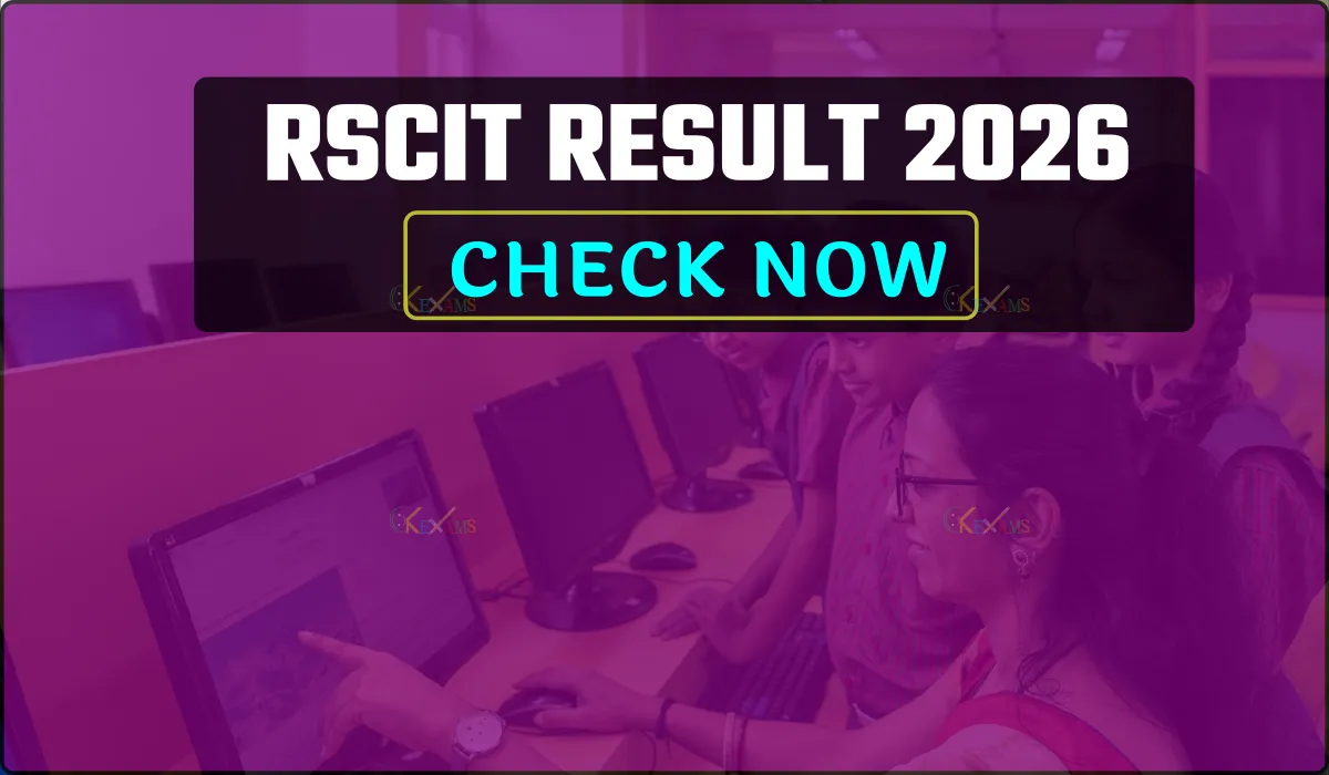 RSCIT Result 2026 OUT - Check Now Via Roll Number RSCIT Result